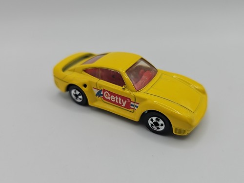 Hot Wheels Porsche 959 Yellow Getty Blackwall | eBay
