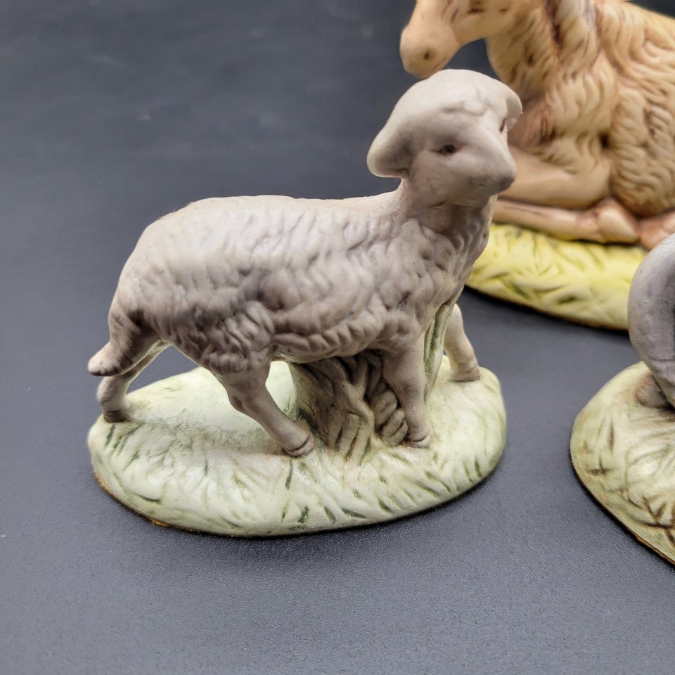 Vtg Atlantic Mold Replacement Cow Donkey Sheep Nativity Christmas ...
