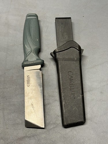 Camillus Swedge 8.75” Fixed Blade Survival Knife Titanium W/ Sheath | eBay