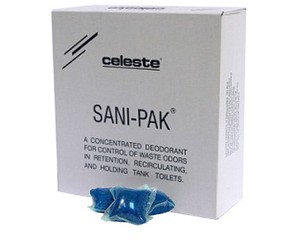 Celeste Sani-Pak Powder Toilet Deodorant - Box (100ct) - 6gm or 8gm | eBay