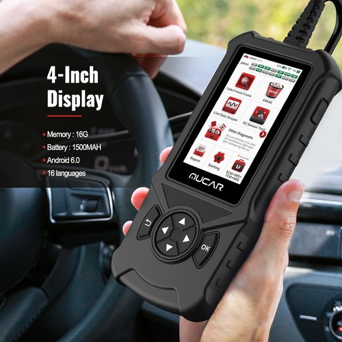 MUCAR CDE900 Car OBD2 Diagnostic Scanner Code Reader MIL Light ABS SRS ...