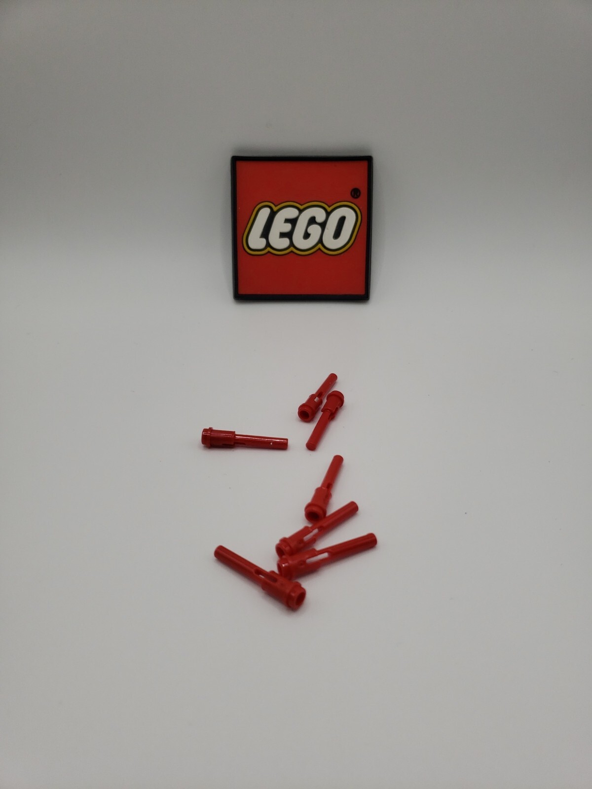 LEGO Technic Pin 1/2 w 2L Bar RED (x7) 61184 NEW PARTS LOT | eBay
