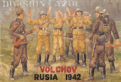 WW2 German Spanish Azul Blue Division Infantry Division Poster Print | eBay