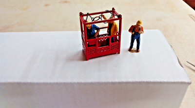 3D Printed 2 Man Lift. In Authentic Manitowoc Red. 1:50th, 1:48th. | eBay