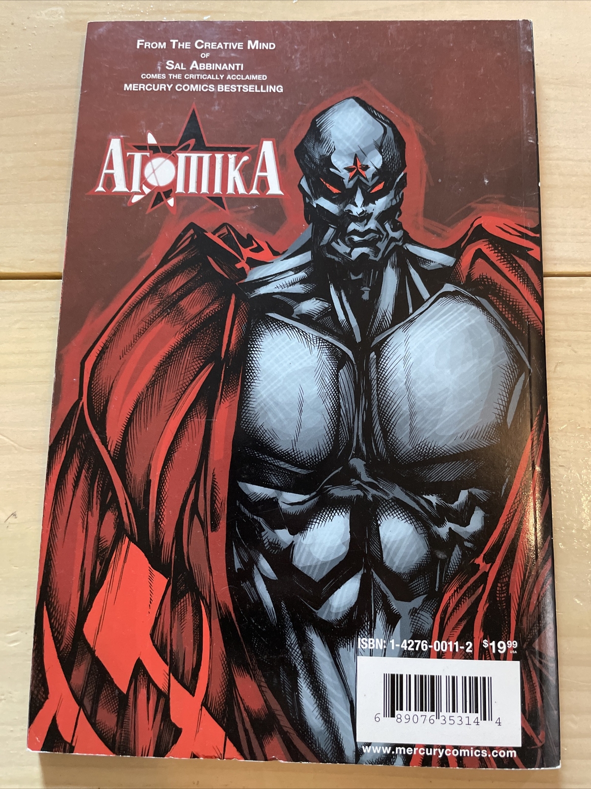 Atomika Volume 1 God is Red book 1 Graphic novel 1st print 2006 Signed | eBay