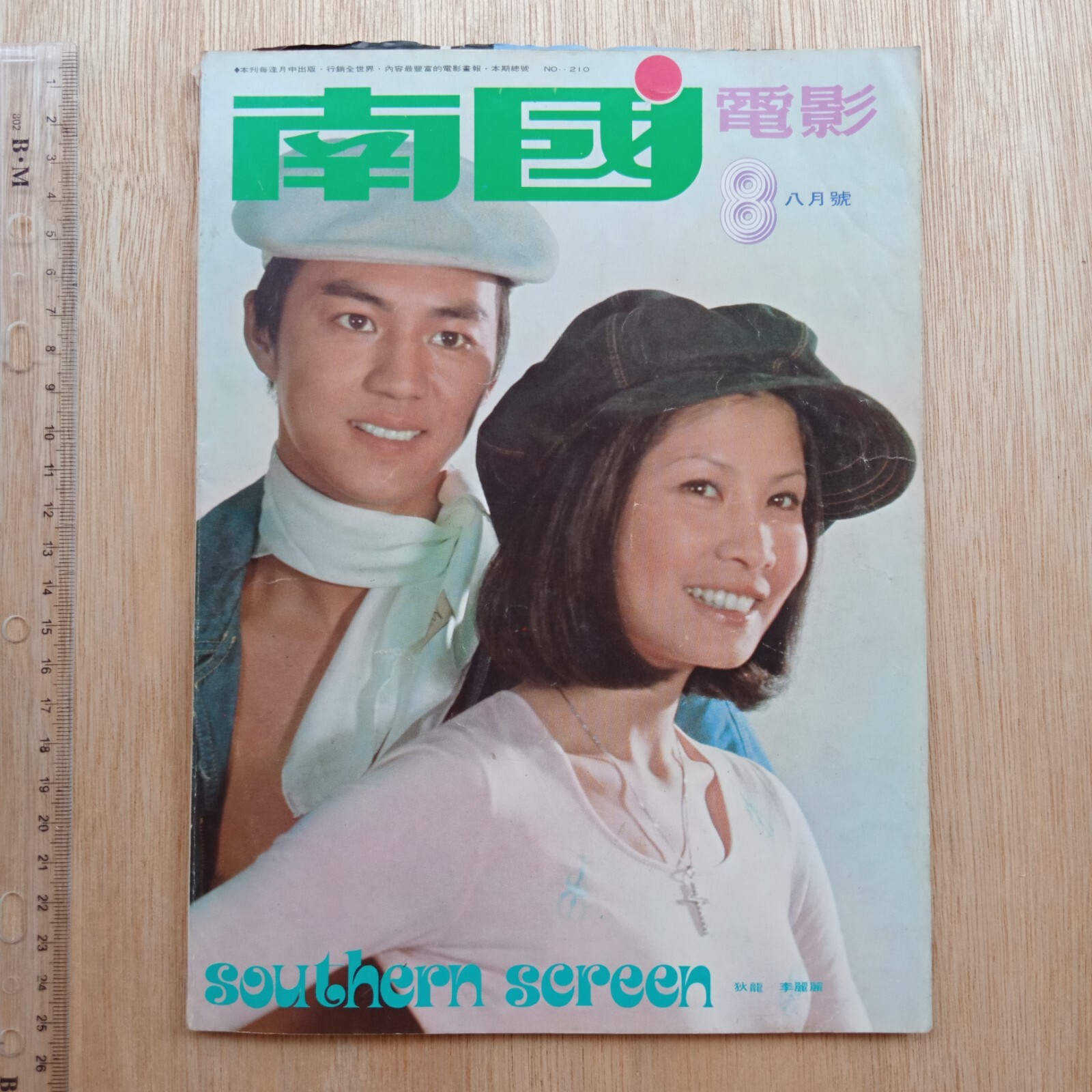 1975 HK Chinese magazine Southern Screen 南國電影#210 Betty Ting Pei 丁佩 狄龙 ...