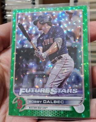 2022 Topps Series One /499 Bobby Dalbec Green Ice #7 Future Stars ...