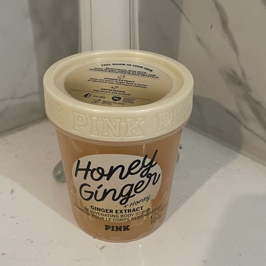 Honey Ginger Body Scrub By Pink Victoria's Secret 10oz /283 G | eBay