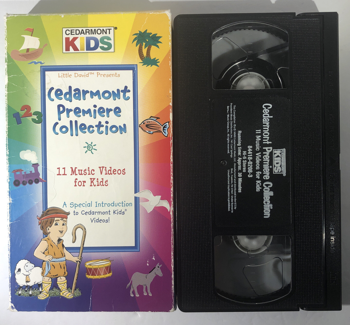 CEDARMONT KIDS Premiere Collection 11 Music Videos for Kids(VHS 2003 ...