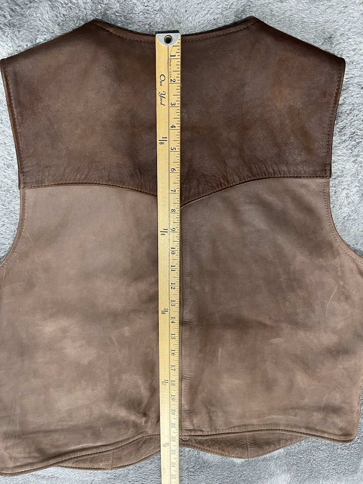 Coronado Suede Leather Dual Conceal Carry Vest | Red … - Gem