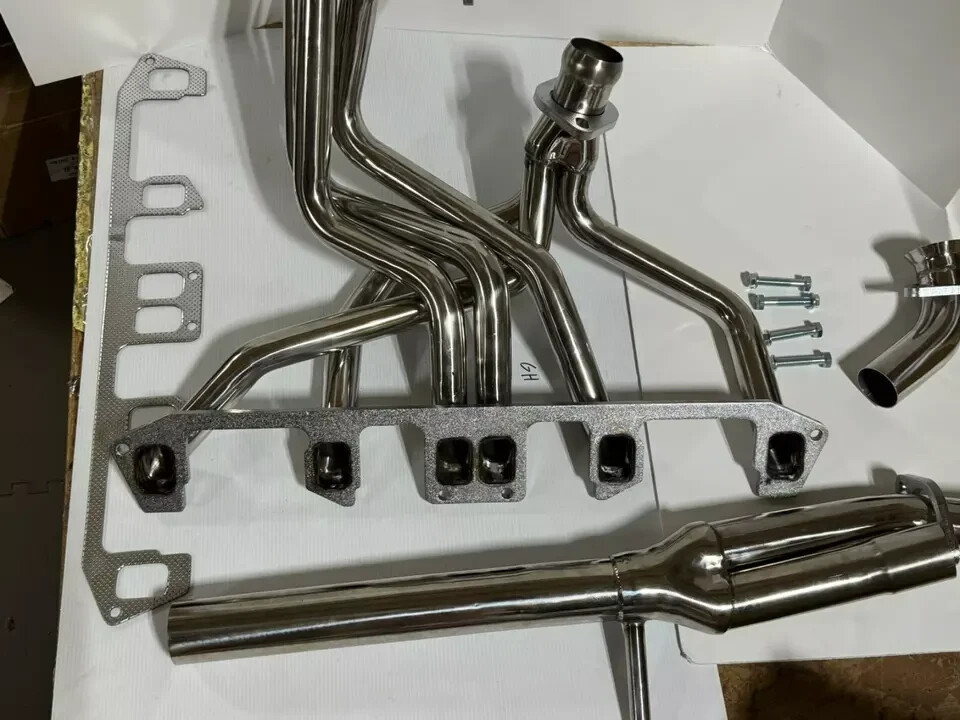 FOR 1981-86 JEEP CJ7 CJ5 4.2L L6 EXHAUST MANIFOLD HEADER w/ BOLTS 258CI ...