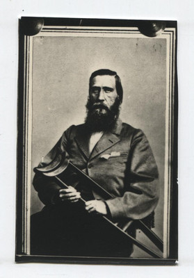 MESERVE CIVIL WAR COLLECTION PORTRAIT LT.GEN.HOOD WITH CRUTCHES, CSA ...