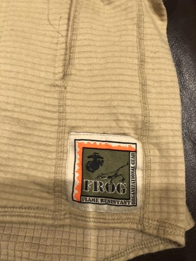 USMC FROG Grid Fleece Thermal Pullover - Marine Corps Issue - Made in ...