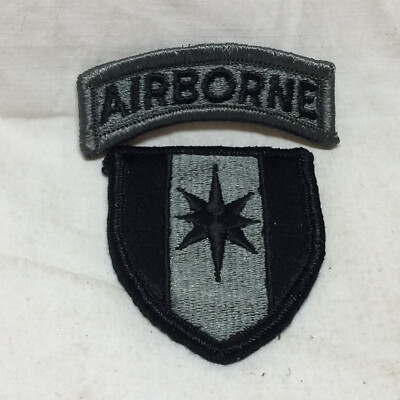 Military Patch Badge lot (2) Army 44th Medical Brigade w/ Arc Tab ACU ...