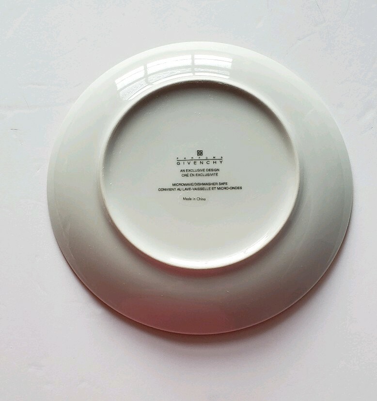 Givenchy Paris Les Fleurs de Parfums Porcelain Flower Plates Set of 4 ...