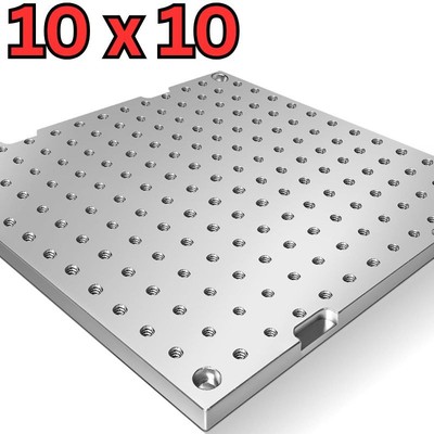 Fixture Plate Aluminum Mic 6 Cnc Sacrificial Mill Mini Pallet Block ...