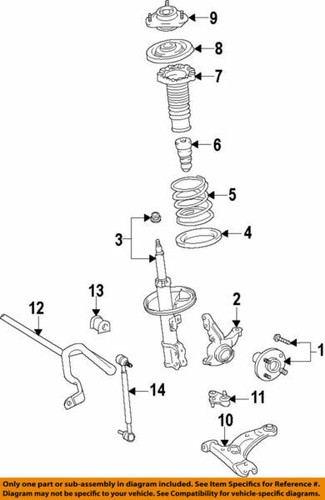 43550-47011 Toyota Hub sub-assy, front axle, 4355047011, New Genuine ...