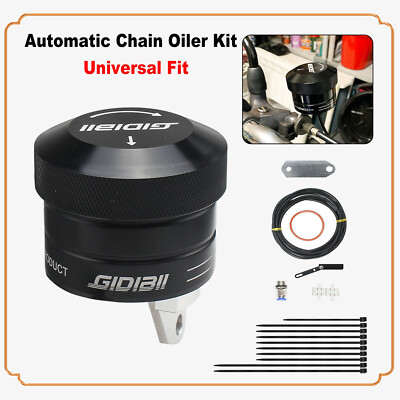 Automatic Oiling Lubrication Chain Oiler System Kit Universal Aluminum ...