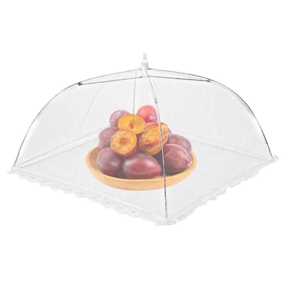 Foldable Food Cover Breathable Food Mesh Cover for Indoor Outdoor ...
