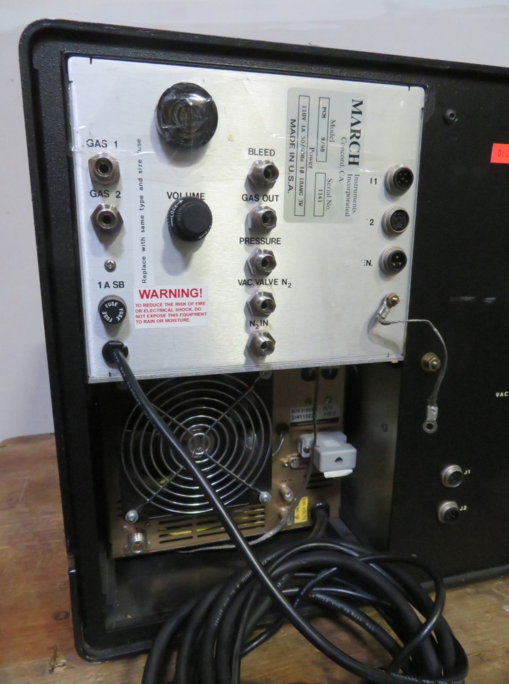 C191313 March PX-500 Plasma Cleaner Barrel Asher Etcher, AE RFX-600 RF ...