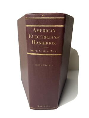 American Electricians Handbook (9th Ed. 1970 hardback) | eBay