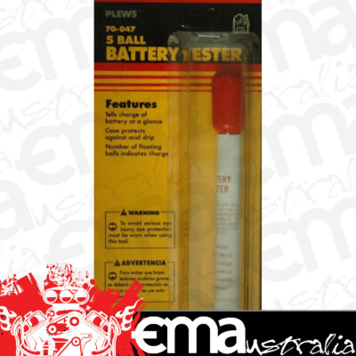 Plews Tools 70-047 5-Ball Battery Tester - Nos | eBay Australia