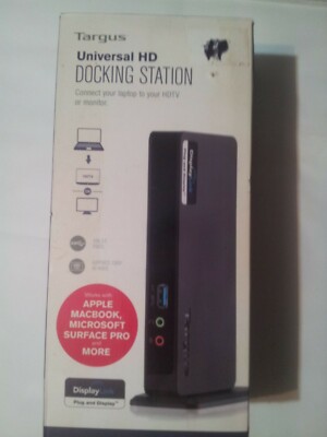 3M Targus Universal HD Docking Station With 3.0 USB Ports - Very Nice ...