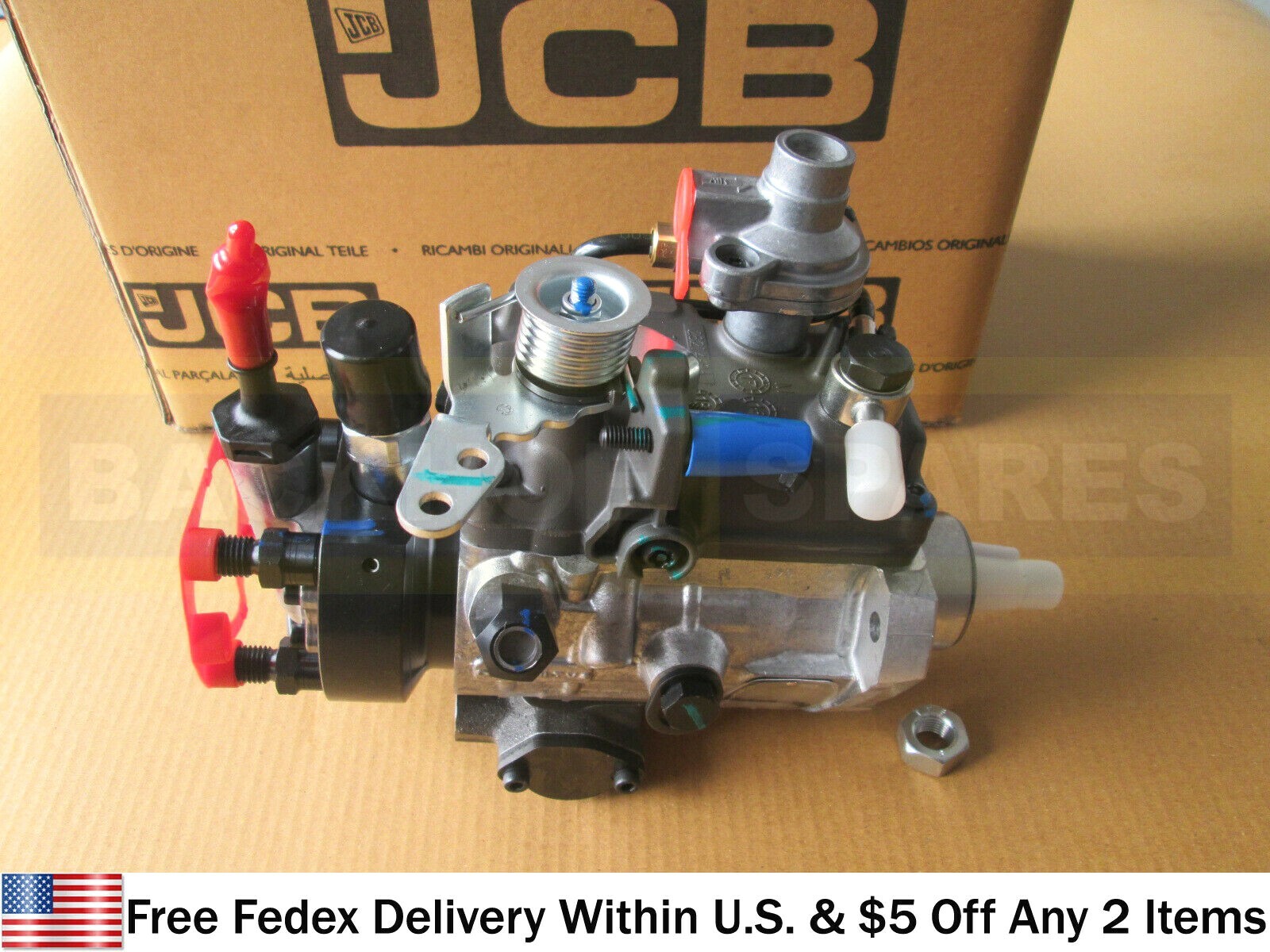 JCB PARTS - GENUINE JCB PUMP INJECTION 68kW 12V (320/06924 320/06937 ...