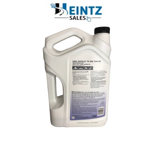 Shell Rotella T4 Triple Protection Conventional 15W-40 Diesel Engine ...
