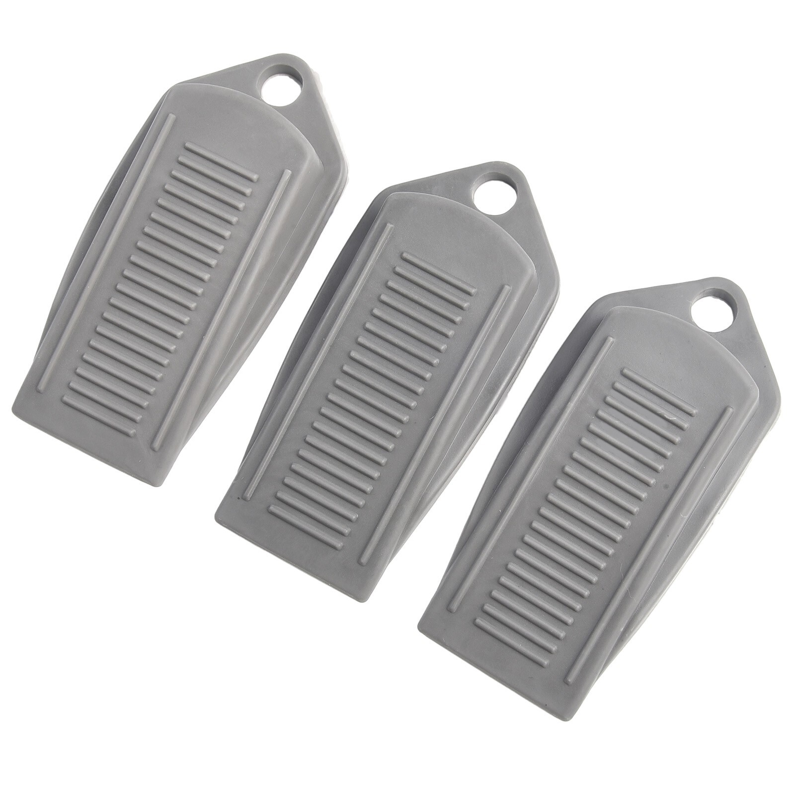 Large Black Rubber Door Stopper Wedge Heavy Duty Office Home Block ...