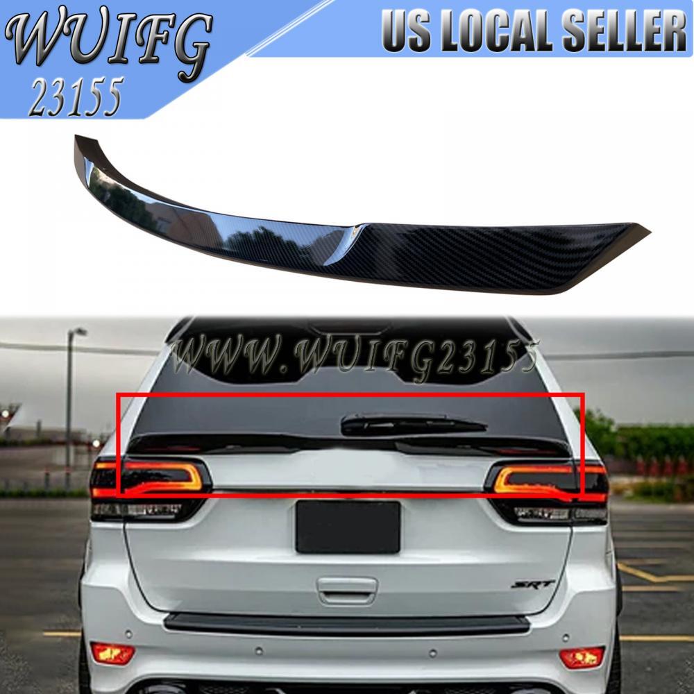 Rear Mid Spoiler Wing For Jeep Grand Cherokee SRT WK2 2013-21 Carbon ...