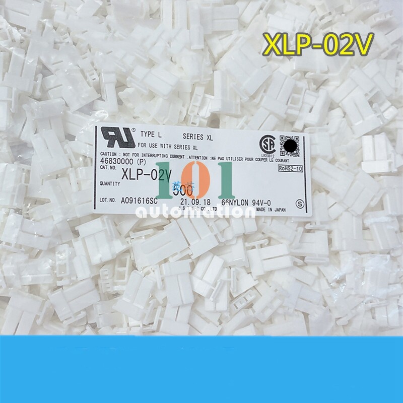 New XLP-02V 5.0mm Pitch 2PIN Plastic Shell 500/bag Connector Plastic ...