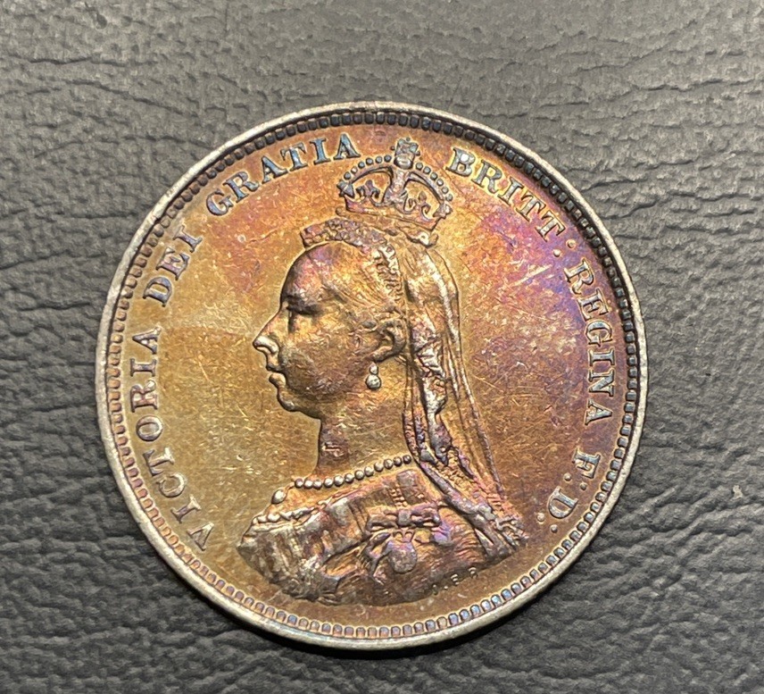 1887 Victoria Silver Shilling Jubilee Head Coin | eBay UK