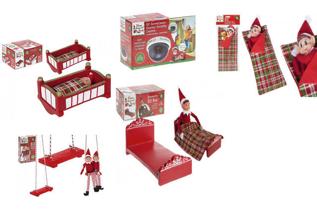 Elves Behavin Badly 12" Flexible Bendable Elf with Vinyl Head - Red for ...