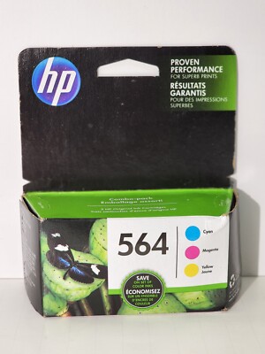 HP 564 Ink Combo-Pack Cyan/Magenta/Yellow Expired August /2021 Unopened ...