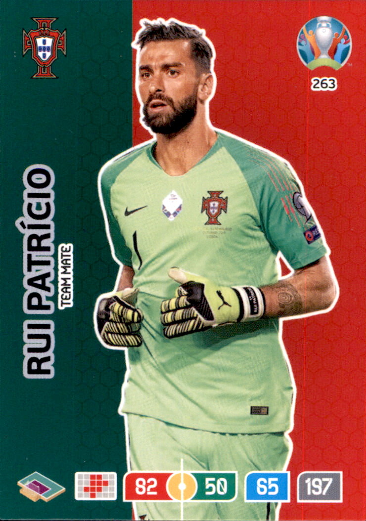 Panini Adrenalyn XL Euro 2020 263 - Rui Patricio - Team Mate | eBay.de