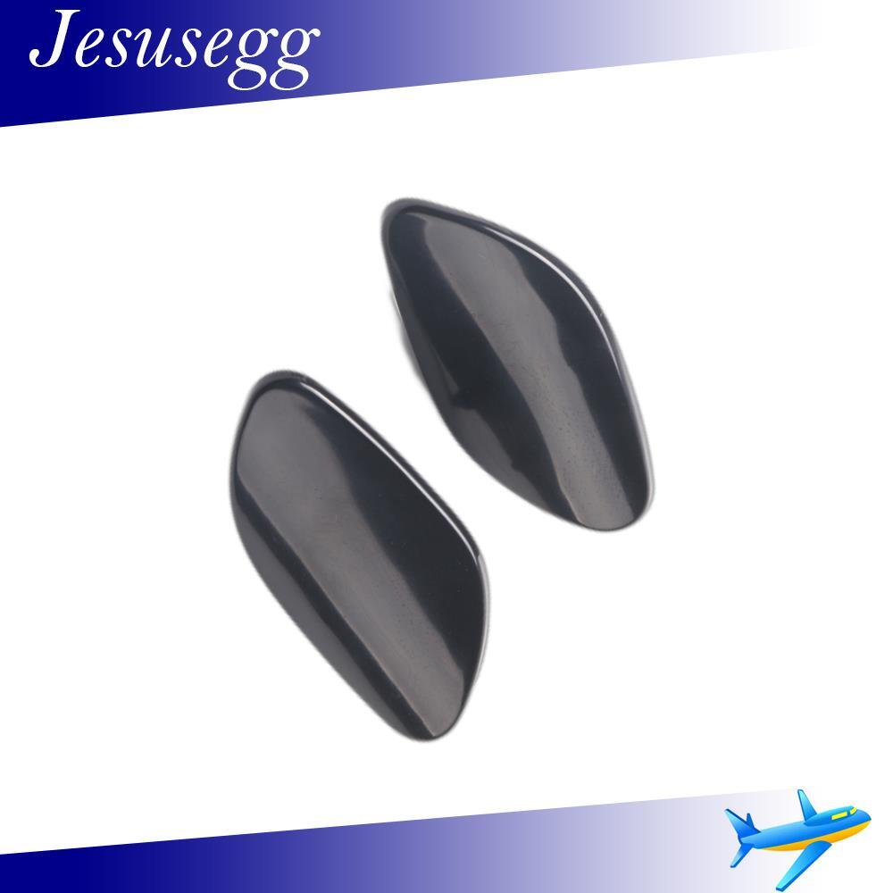 Pair Headlight Wash Nozzle Cover RH+LH Fits 2007-13 Volvo S80 39870059 ...