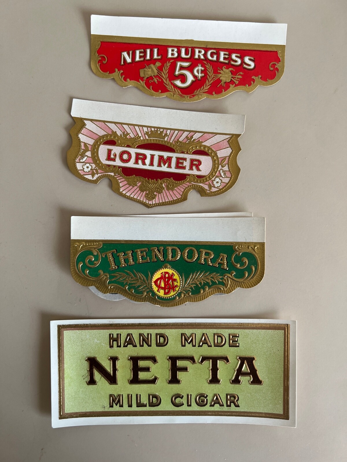 Lot of Antique Vintage CIGAR BAND LABELS CUBAN Ephemera SONNY BOY Box ...