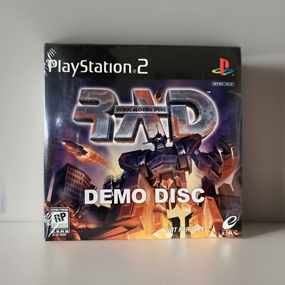Robot Alchemic Drive RAD PlayStation 2 Sealed New Demo Disc NFR Rare ...