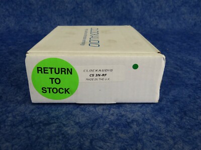 NEW Clockaudio CS 3N-RF 3 element nickel boundary microphone (G97) | eBay