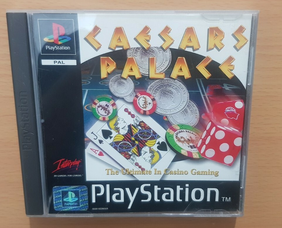 Sony PlayStation 1 Game * Caesars Palace * Complete Ps1 RARE Retro ...