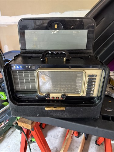 Vintage Zenith Trans-Oceanic Transoceanic Wave Magnet H500 Radio Not ...