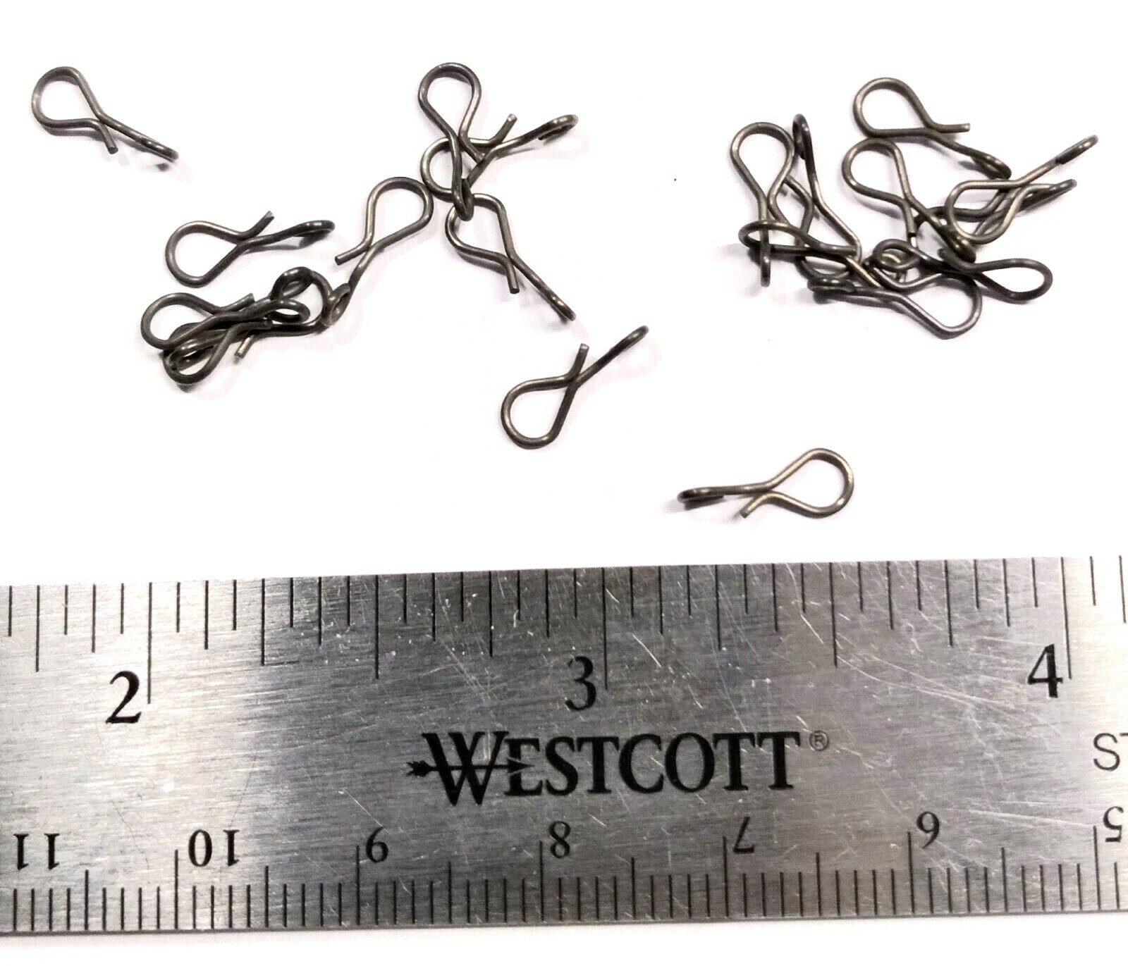 25ct Quick Change Black Nickel Stainless Steel Lure Clips Snaps - YOU ...