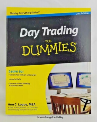 DAY TRADING FOR DUMMIES ~2nd Edition ~ Ann C. Logue ~ Paperback ~ BRAND ...
