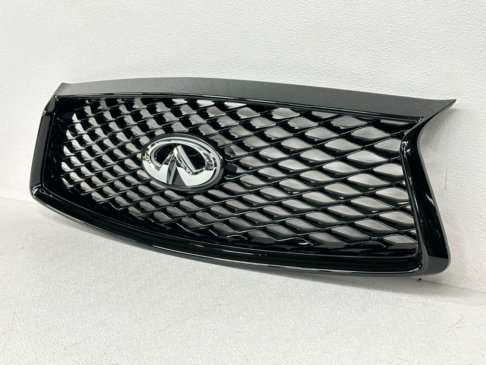 ⭐NEW! 2018-2023 INFINITI Q50 FRONT BUMPER UPPER GRILL BLACK W/LIGHTED ...
