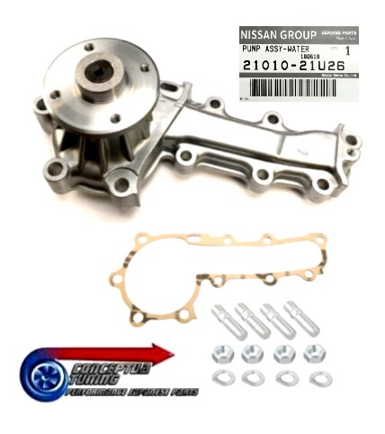 Genuine OEM Nissan Water Pump Kit 21010-21U26 - For R32 GTR Skyline ...