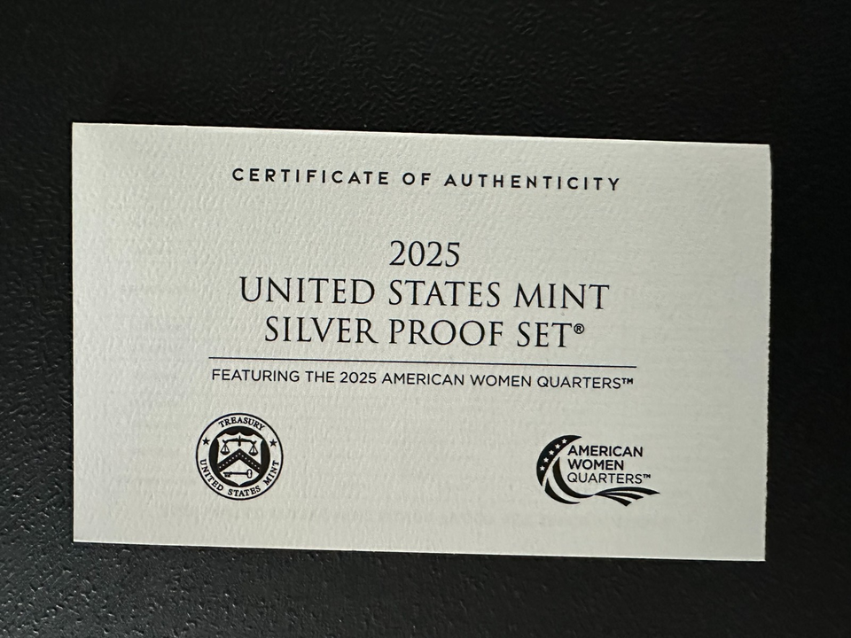 2025 S US Mint 10 Coin SILVER Proof Set with Box COA Last Penny ...