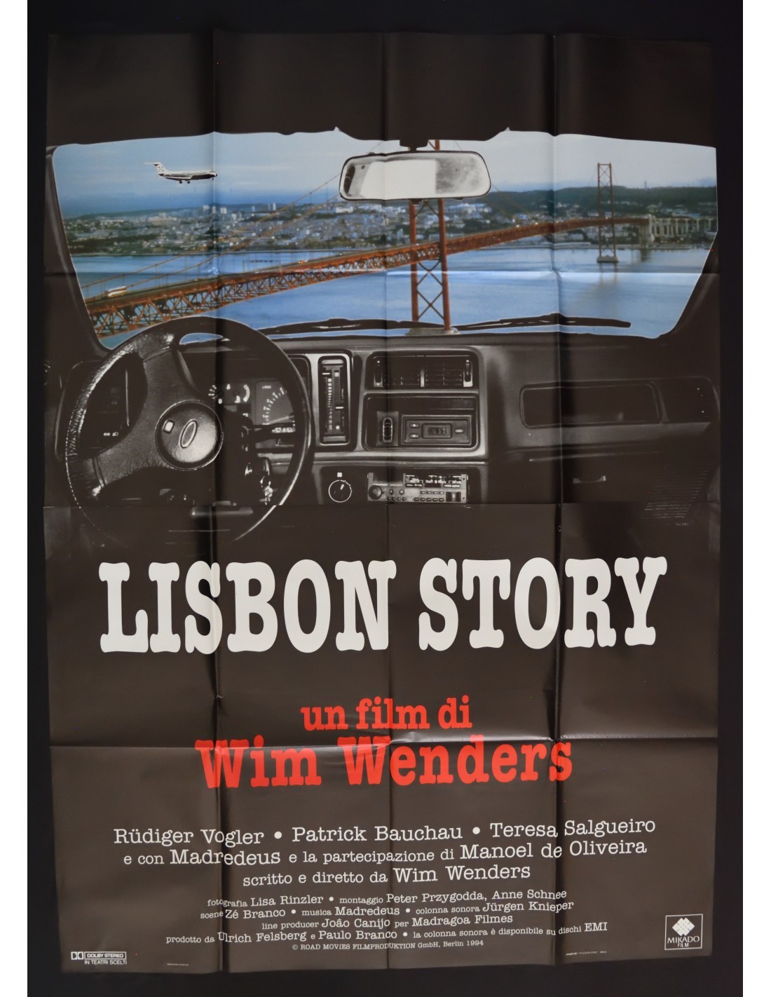 Manifesto Lisbon Story Wim Wenders Rüdiger Vogler Madredeus A50 | eBay ...