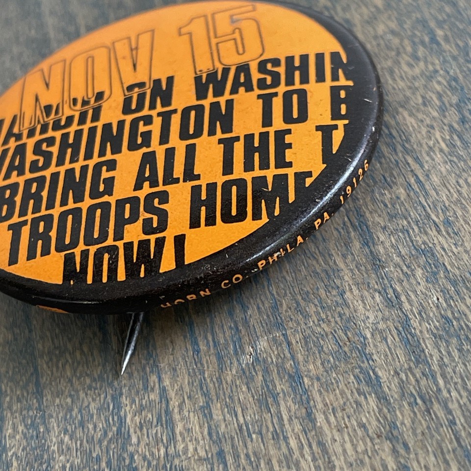 Rare Original Collectible 1969 Anti-Vietnam War March on Washington DC ...