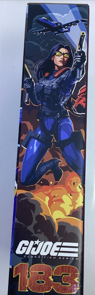 Hasbro G.I. Joe Classified HasLab Rattler Cobra Pilot Baroness Figure ...